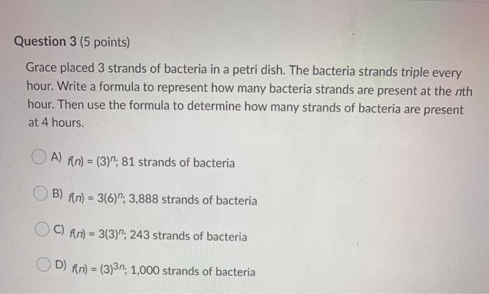 Solved Question 2 (5 points) Write the geometric sequence in | Chegg.com