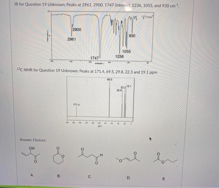 Solved Q1) an unknown compound has a formula of C8H10O. what | Chegg.com