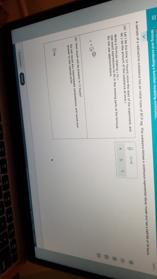Solved = Ensto Writing and evaluating a function modeling | Chegg.com