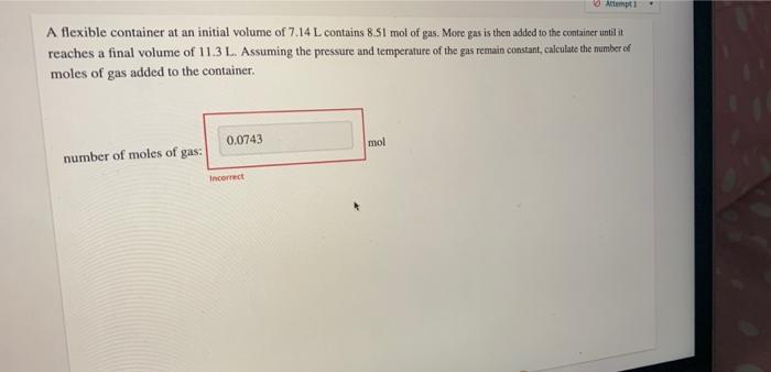 Solved A gascous mixture contains 444.0 Torr H, (2).350.3 | Chegg.com