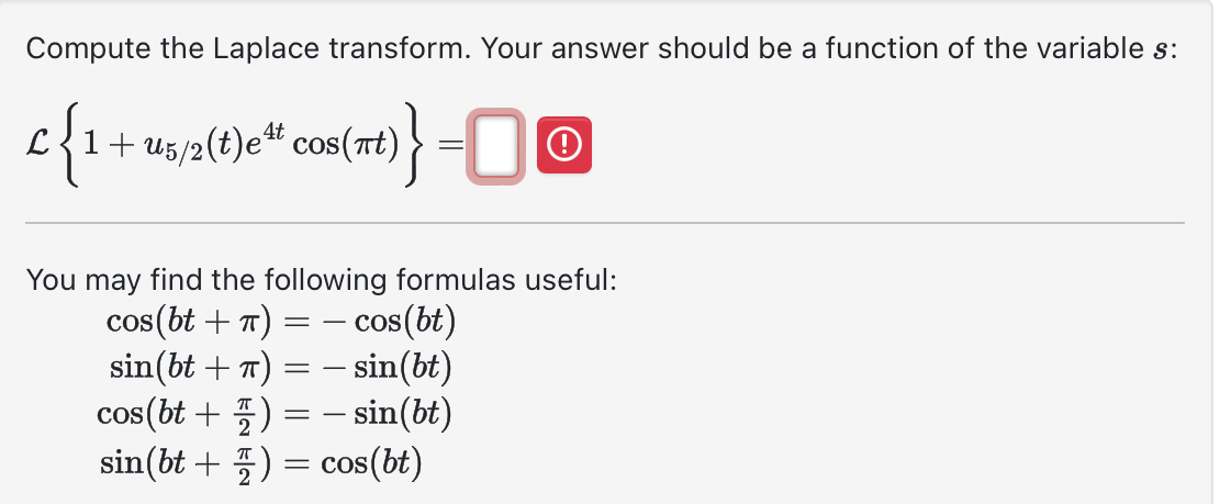 Solved You may find the following formulas | Chegg.com