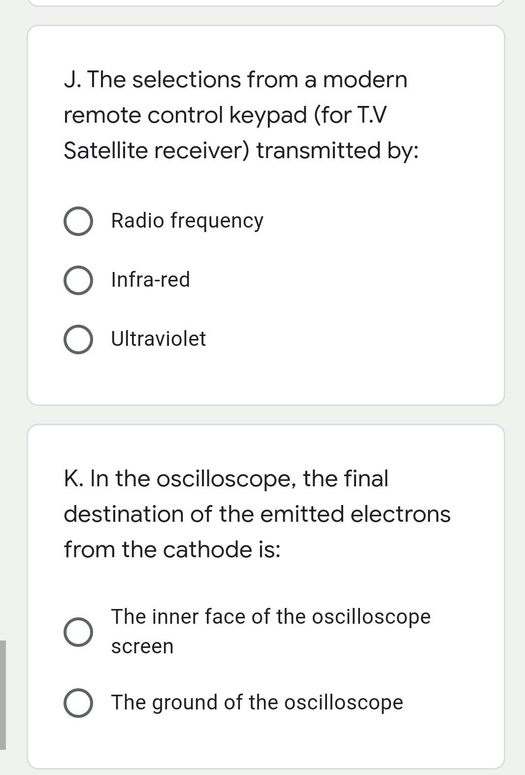 Solved L. A null-type instrument as compared to a | Chegg.com