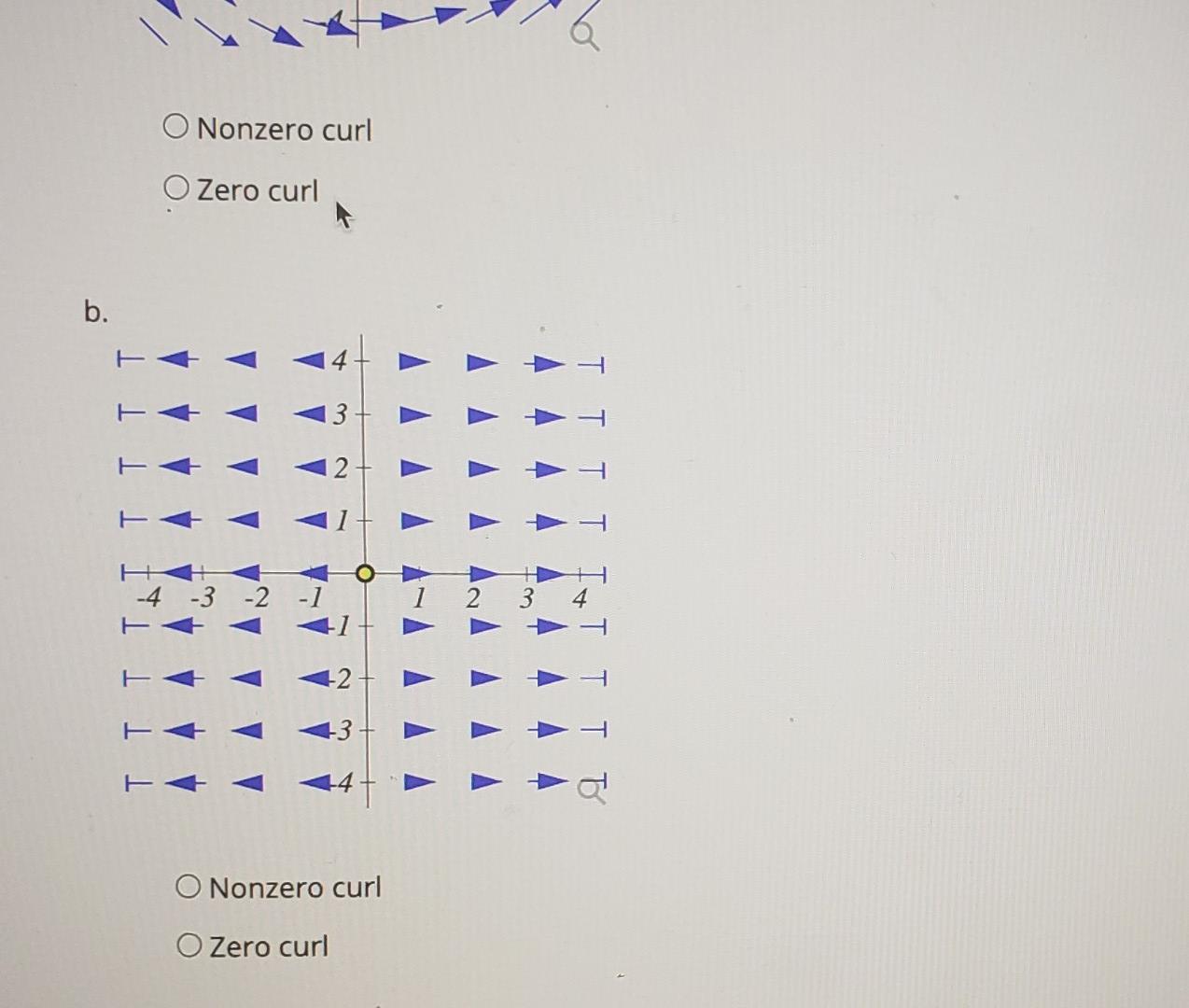 Solved For each vector field below, decide whether it | Chegg.com