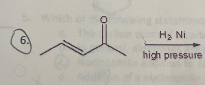 Solved 6. H2Ni high pressure | Chegg.com