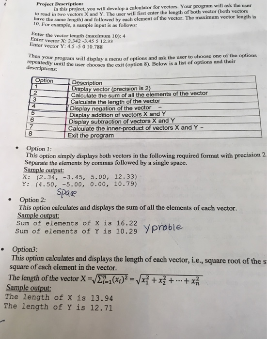 Solved Project Description: In this project, you will | Chegg.com