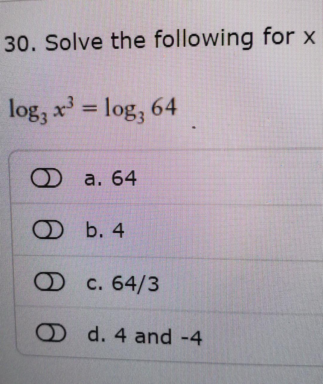 Solved 49. If logb2=R,logb3=S, and logb5=T, then express the | Chegg.com