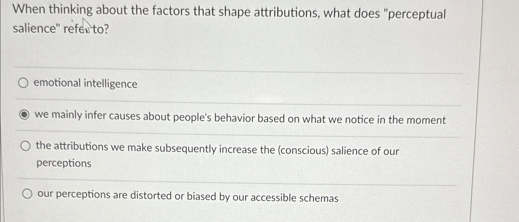 Solved When thinking about the factors that shape | Chegg.com