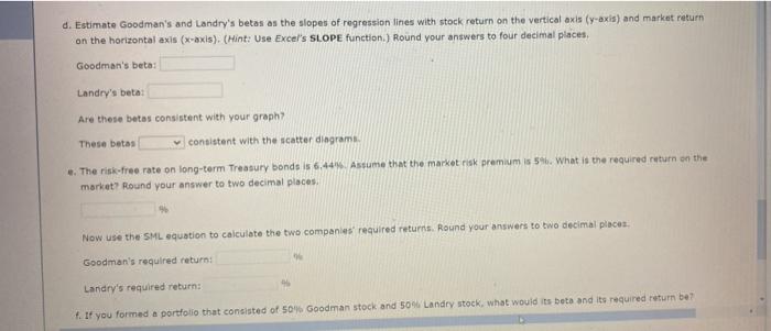 Solved Excel Activity: Evaluating Risk and Return Start with | Chegg.com