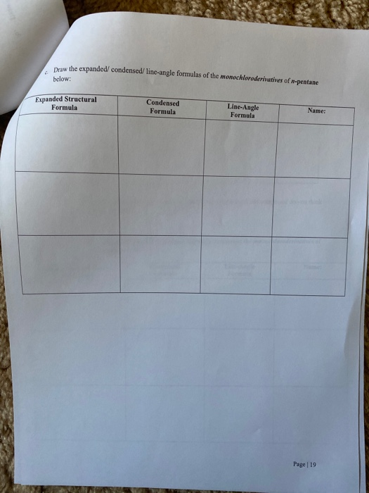 Solved Draw the expanded condensed/ line-angle formulas of | Chegg.com
