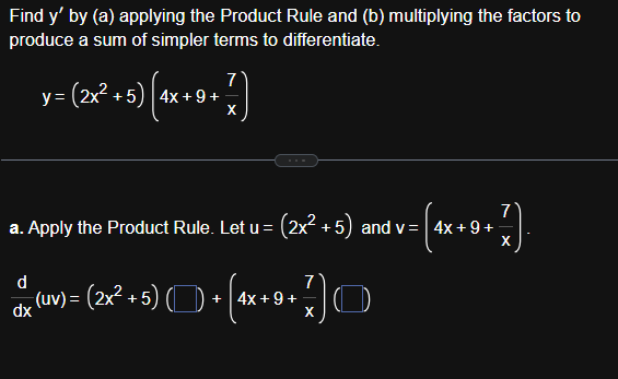 Solved Find y' ﻿by (a) ﻿applying the Product Rule and (b) | Chegg.com