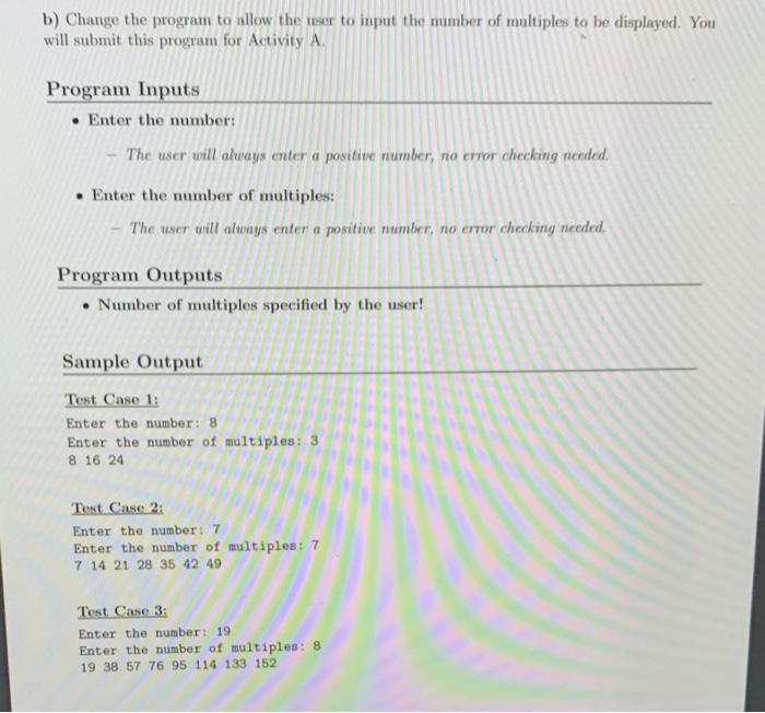 Solved Module 04 Activities COP 2271 MATLAB Activity A a) | Chegg.com