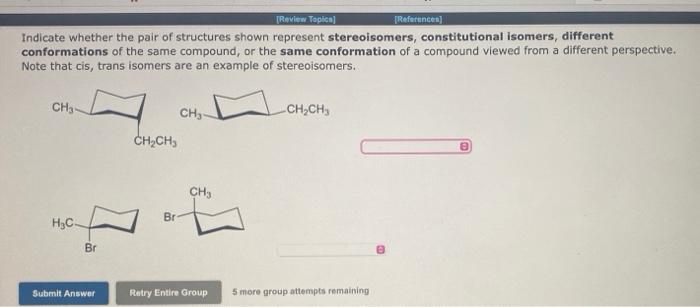 Solved [Review Topics Reference Indicate whether the pair of | Chegg.com