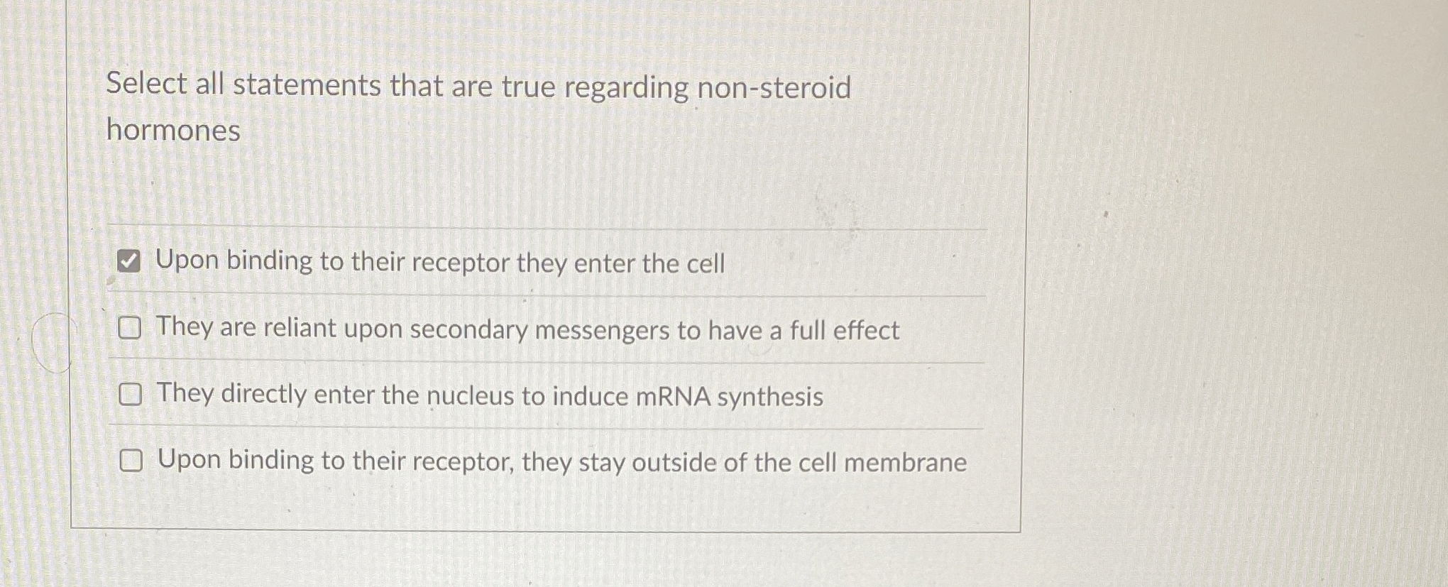 Solved Select all statements that are true regarding | Chegg.com