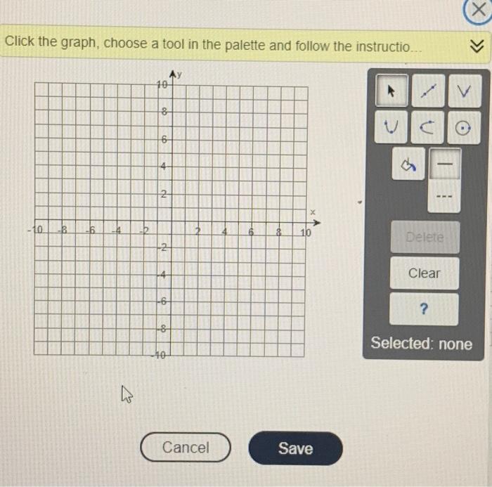 Solved Graph the inequality. y≤3x−4 Use the graphing tool on | Chegg.com
