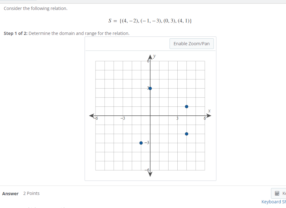 Solved Consider the following | Chegg.com