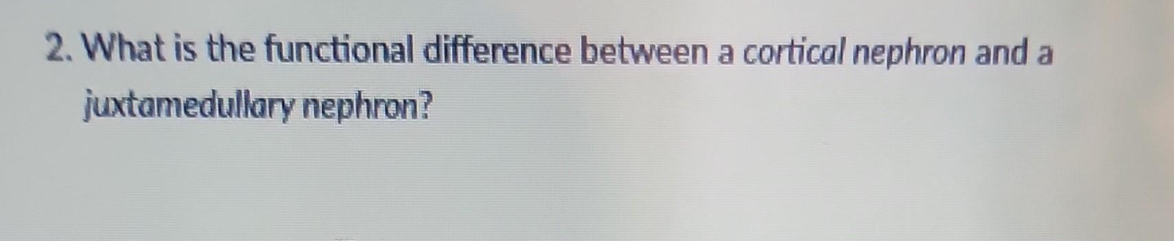 Solved 2. What is the functional difference between a | Chegg.com