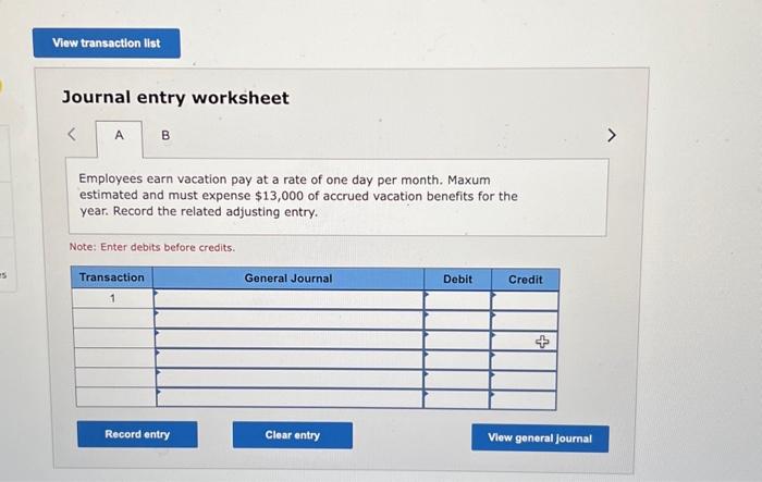 Solved Exercise 11-15 (Static) Accounting for estimated | Chegg.com