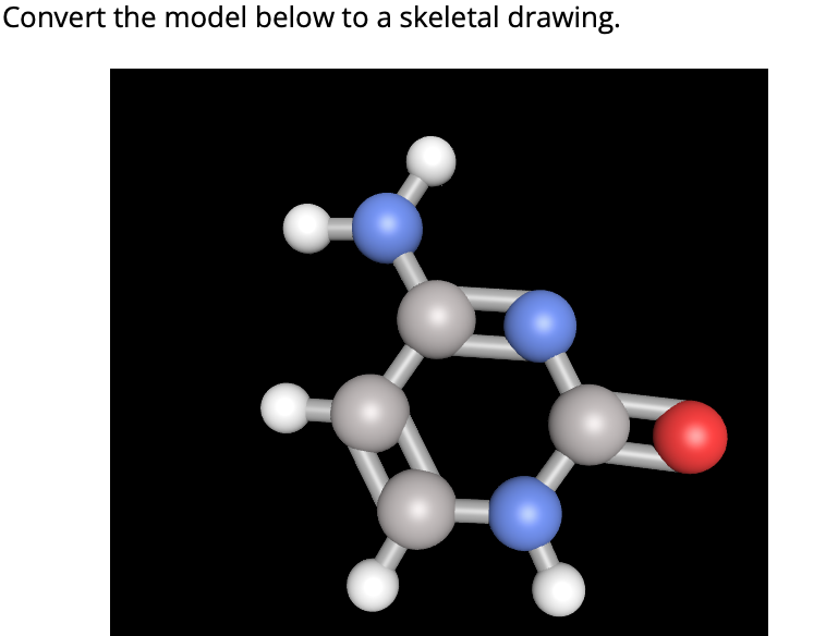 Solved Convert the model below to a skeletal drawing. | Chegg.com