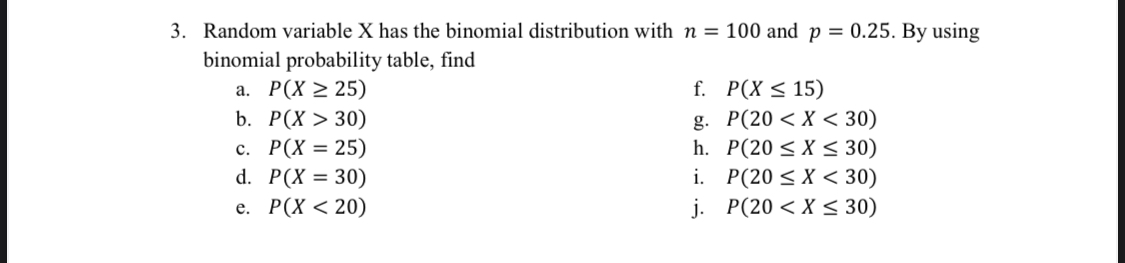 Random variable x ﻿has the binomial distribution with | Chegg.com