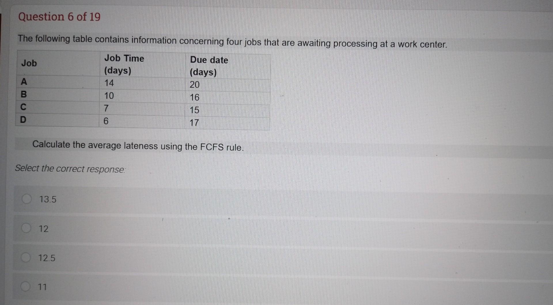 Solved The following table contains information concerning | Chegg.com