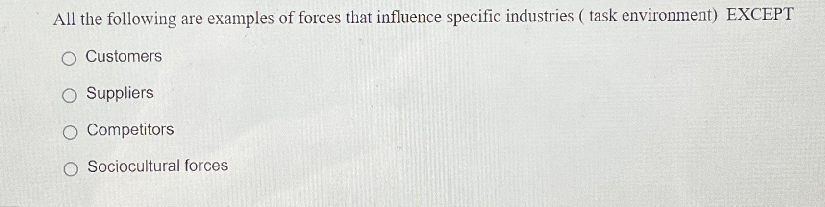 Solved All the following are examples of forces that | Chegg.com
