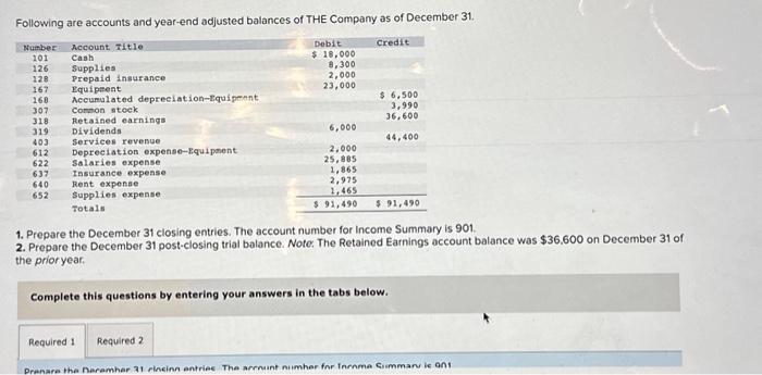 Solved 1 Record the entry to close revenue accounts. 2 | Chegg.com