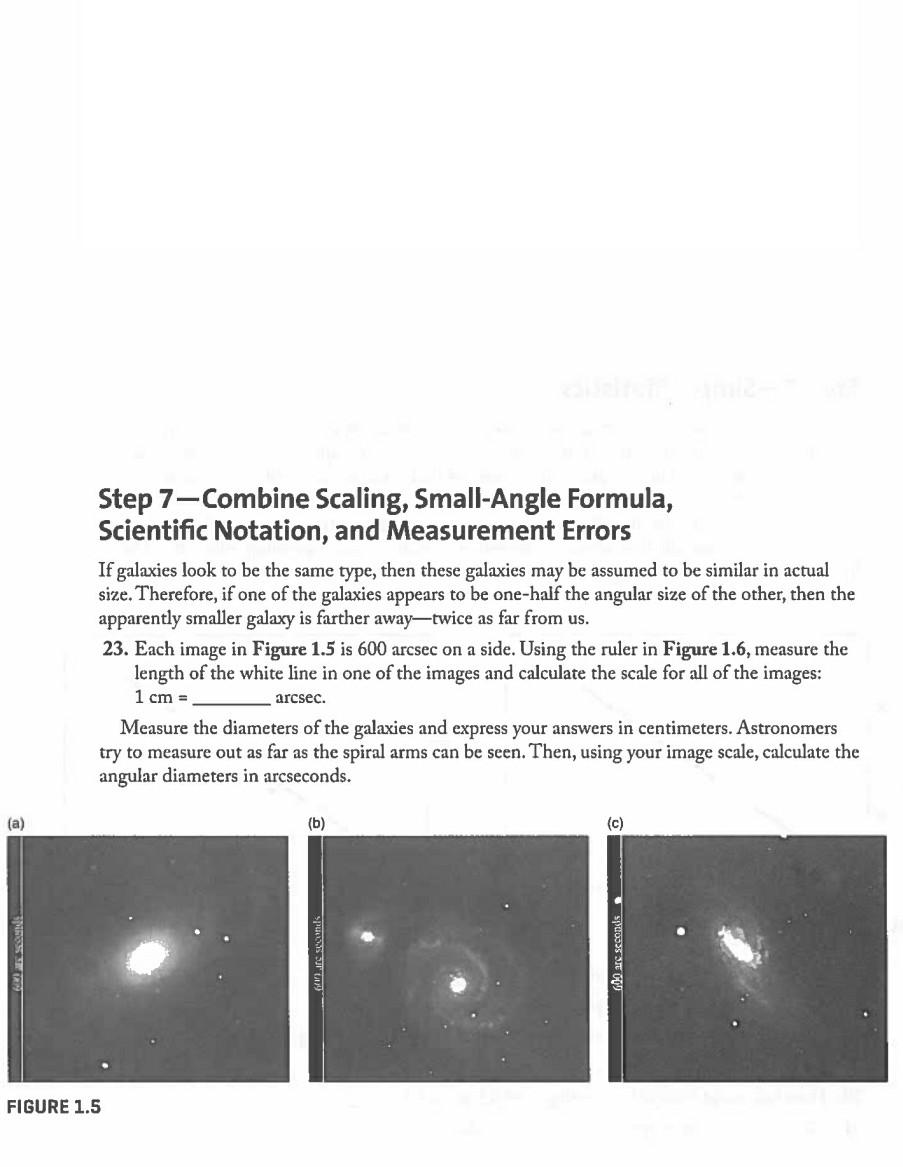 Solved Step 2-Small-Angle Formula For angles smaller than | Chegg.com