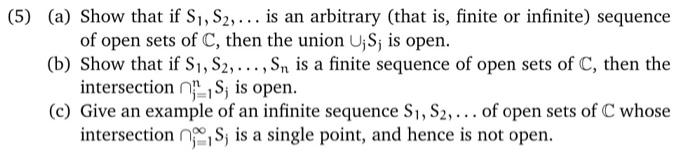 Solved 5) (a) Show that if S1,S2,… is an arbitrary (that is, | Chegg.com