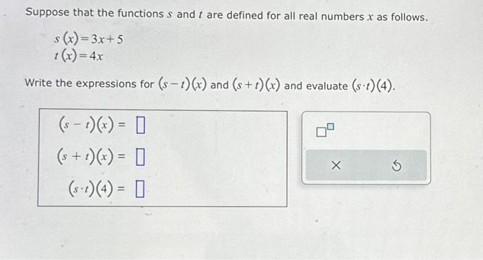 Solved Suppose that the function f is defined as follows. | Chegg.com