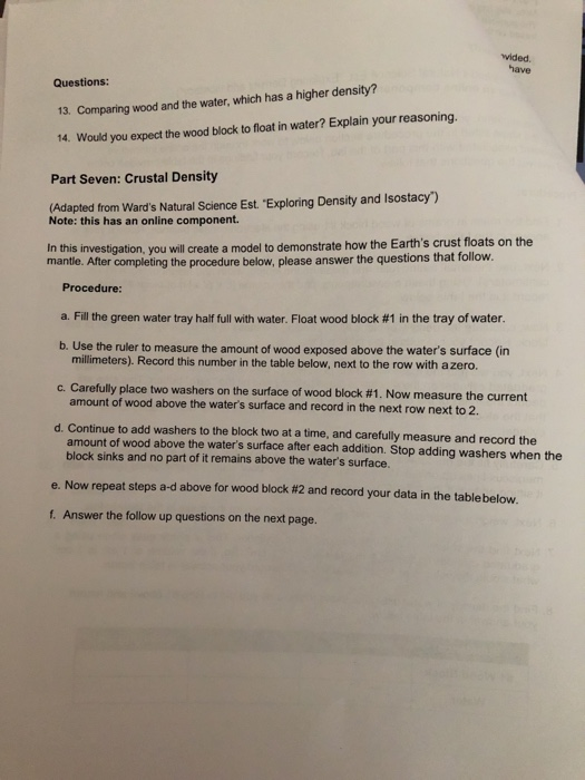 Solved GLG 100 Lab 13: Geologic Structures and Crustal | Chegg.com