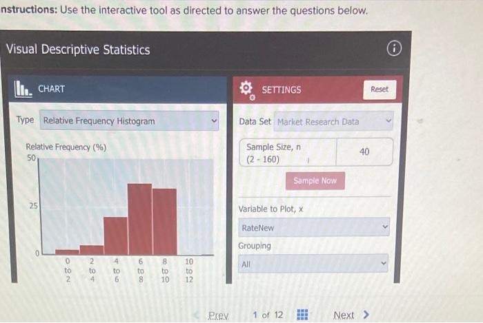 Solved nstructions: Use the interactive tool as directed to | Chegg.com