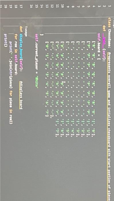 Solved need help fixing the diagonal movement of bishop and | Chegg.com