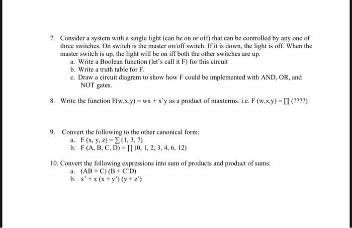 Solved Guidelines 1. Solve the following problems and write | Chegg.com