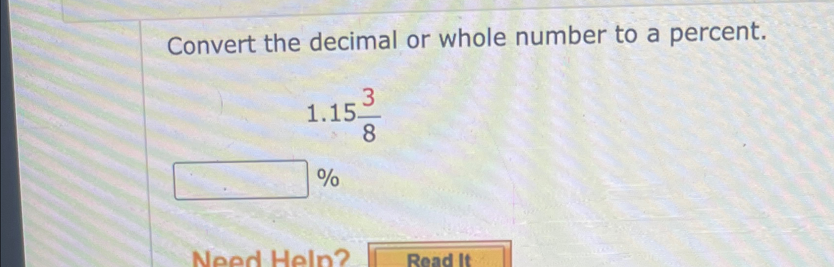 Solved Convert the decimal or whole number to a | Chegg.com