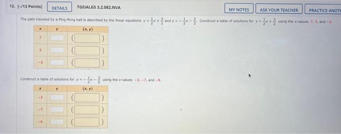 Solved My Notes Ask Your Teacher Practice Anoti 12 [ 13