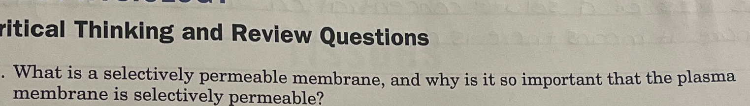 Solved Ritical Thinking And Review Questionswhat Is A