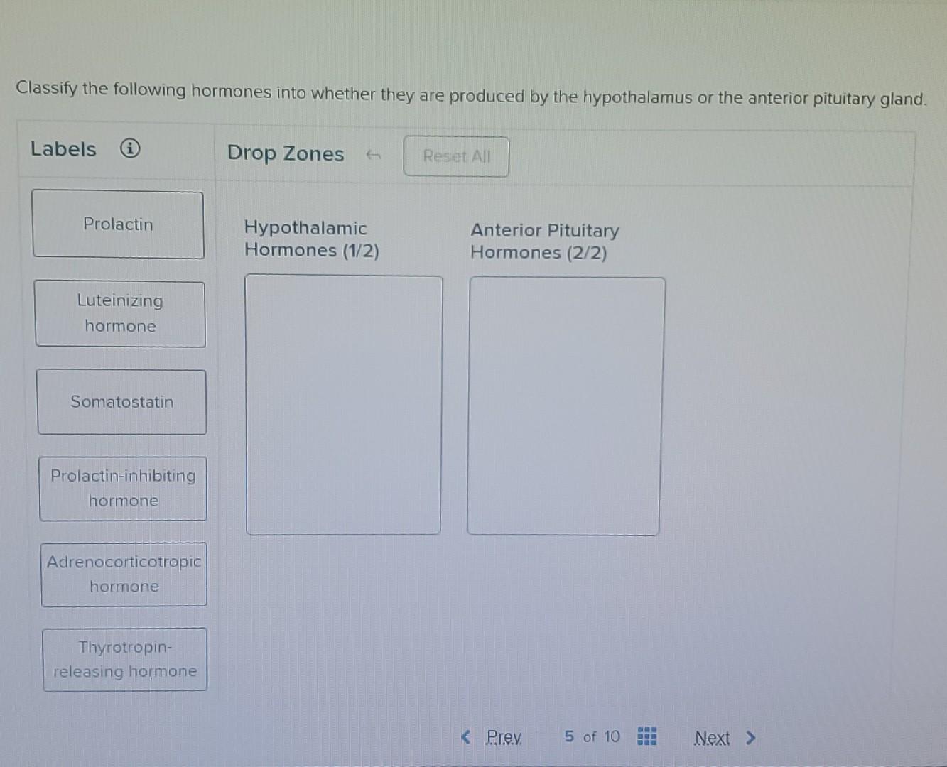 Solved Classify the following hormones into whether they are | Chegg.com
