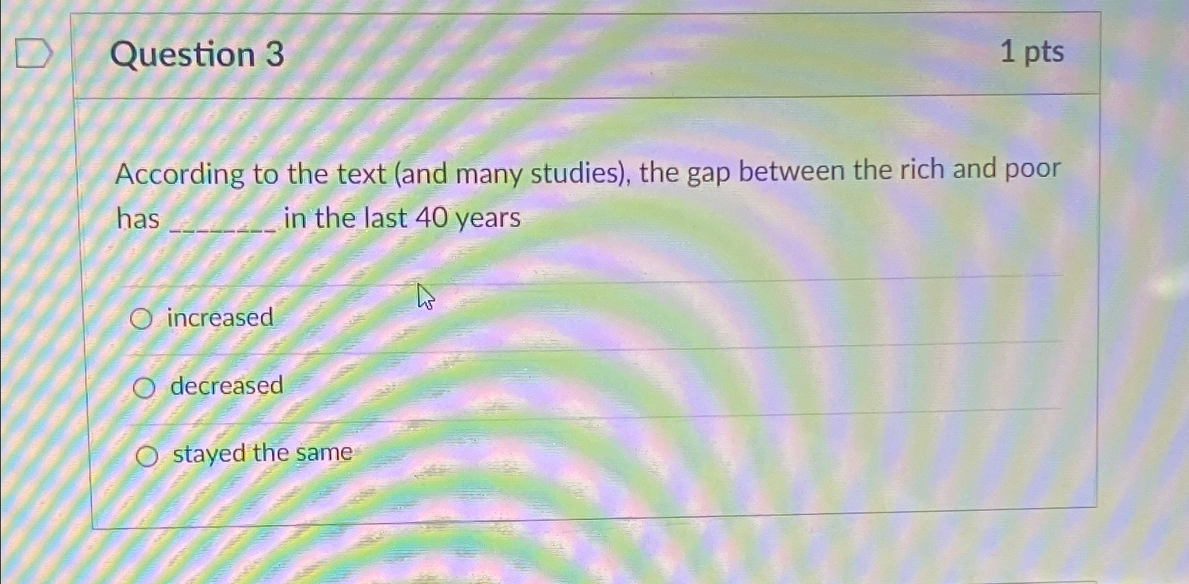 Solved Question 31 ﻿ptsAccording to the text (and many | Chegg.com