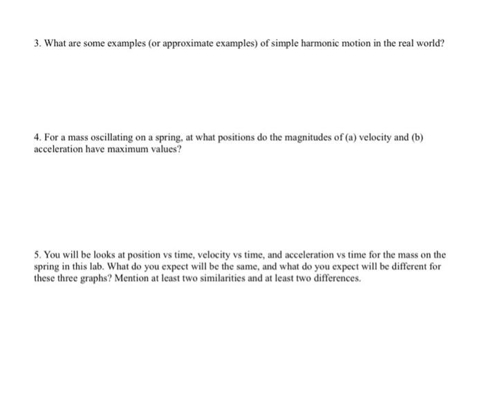 Solved 3. What are some examples (or approximate examples) | Chegg.com