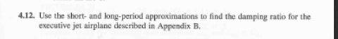 Solved 4.12. Use the short- and long-period approximations | Chegg.com