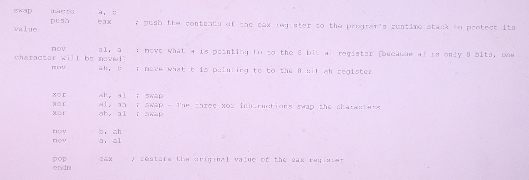 Solved The strlen procedure from the previous assignment | Chegg.com