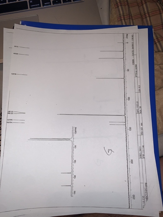Solved From the given spectra sheets find the proton nmr, | Chegg.com