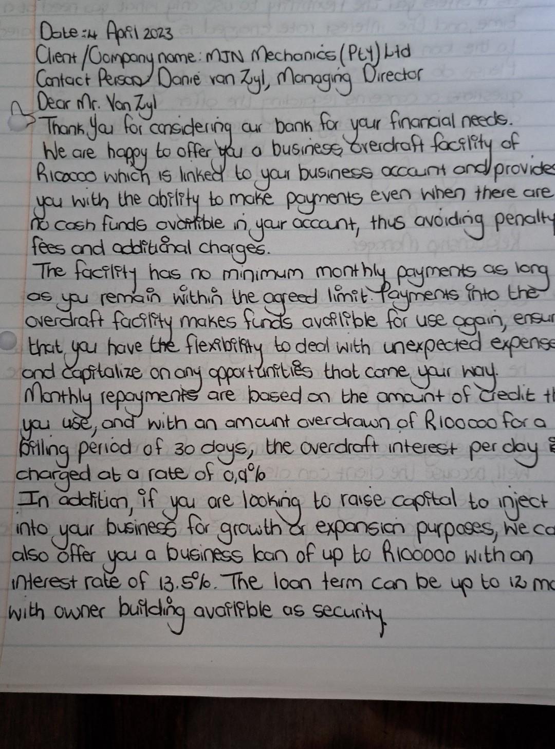 Solved Date : 4 Apiil 2023 Client/Company name: MJN | Chegg.com