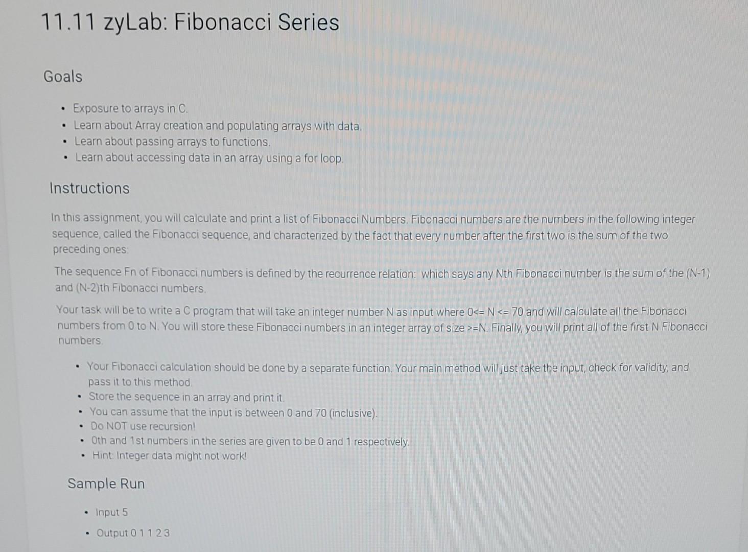 Solved C programming. Nothing I do works. I do not need any | Chegg.com