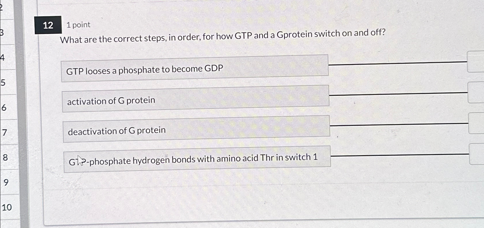 Solved 121 ﻿pointWhat are the correct steps, in order, for | Chegg.com