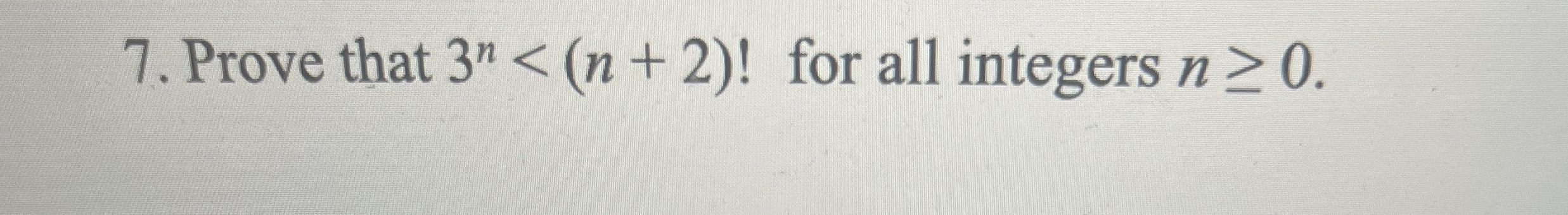 Solved Prove that 3n