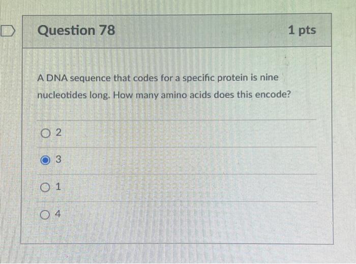 Solved A DNA sequence that codes for a specific protein is | Chegg.com