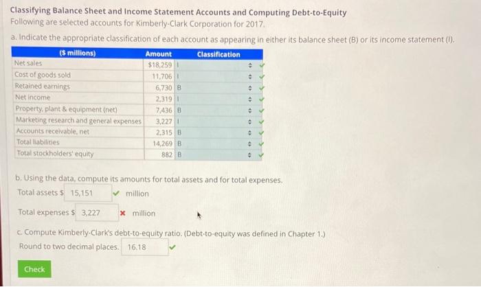 Solved Classifying Balance Sheet and Income Statement | Chegg.com