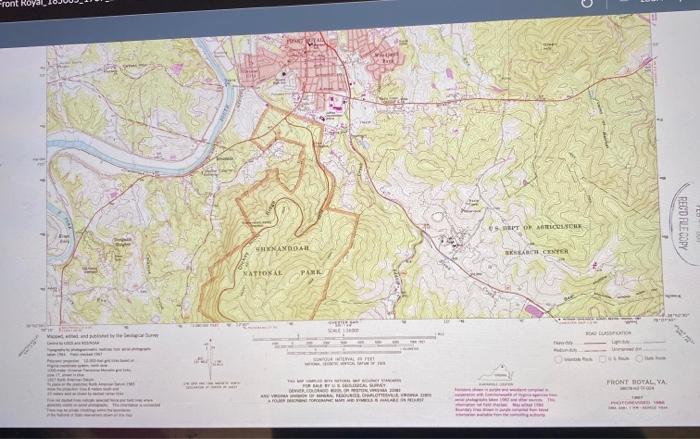 Solved Now, acquire a copy of the USGS Quadrangle map | Chegg.com