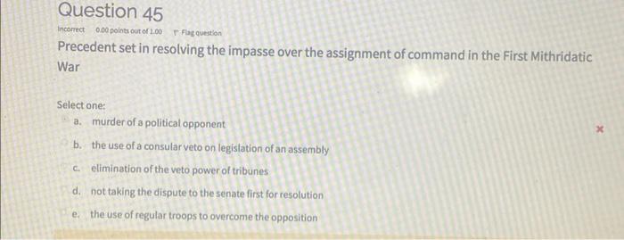 incorect 0.00points out or 1.60 W. Flagquestion | Chegg.com
